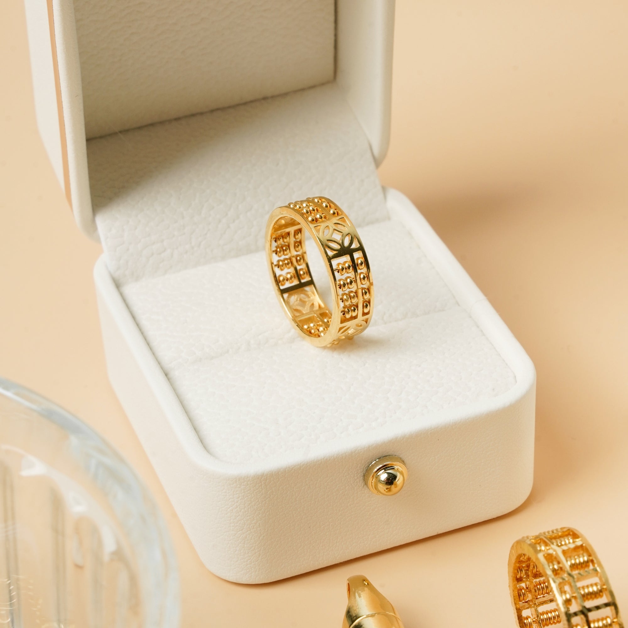 Gold Abacus Collection | JJ Gold jewellery