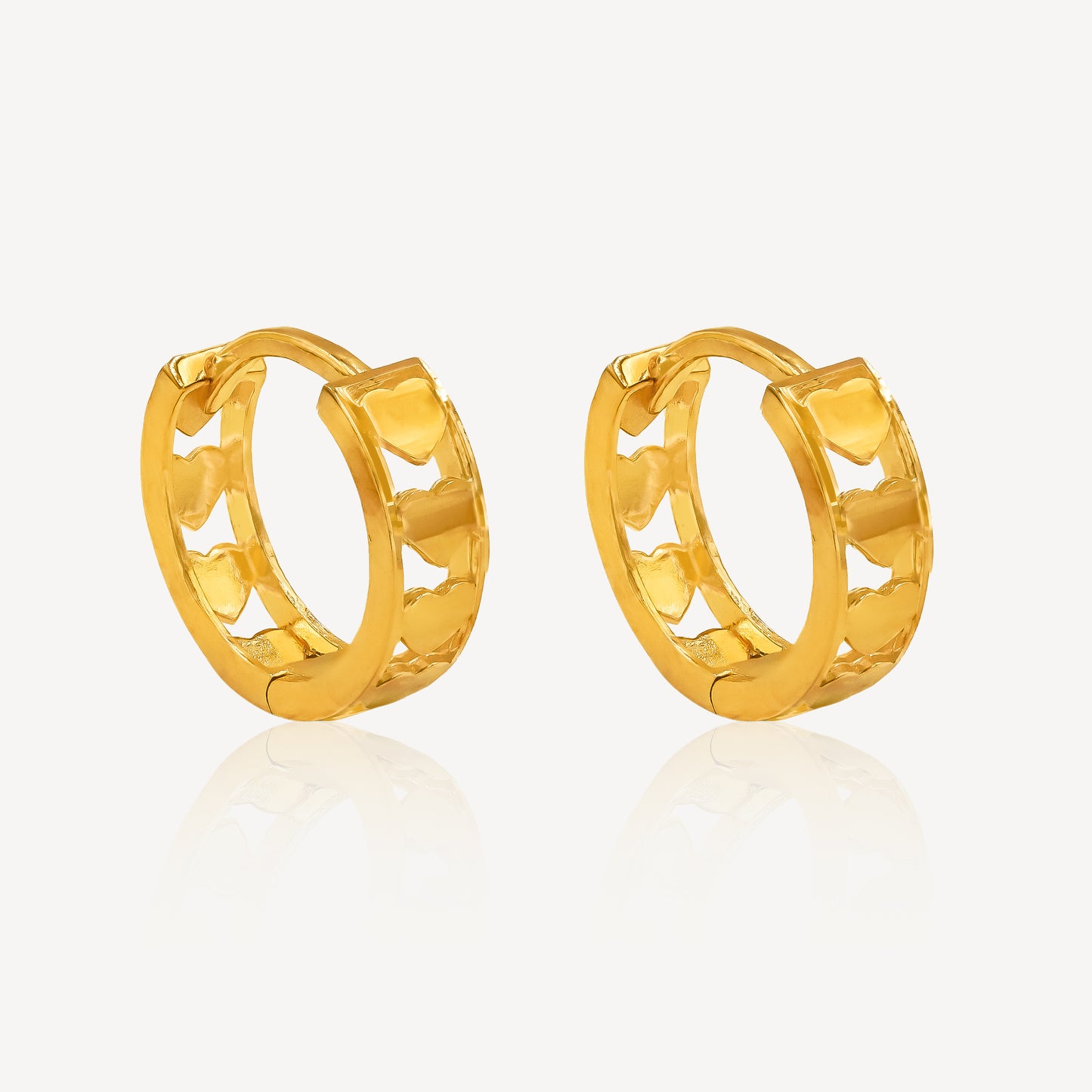 916 Gold Corveline Earrings